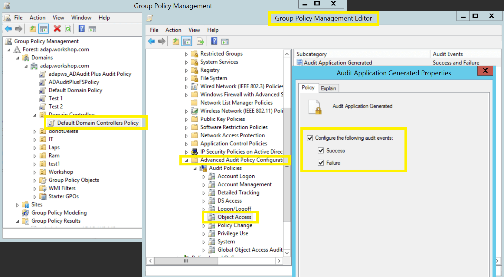 ADFS配置审核策略 - 手动配置 | ADAudit Plus