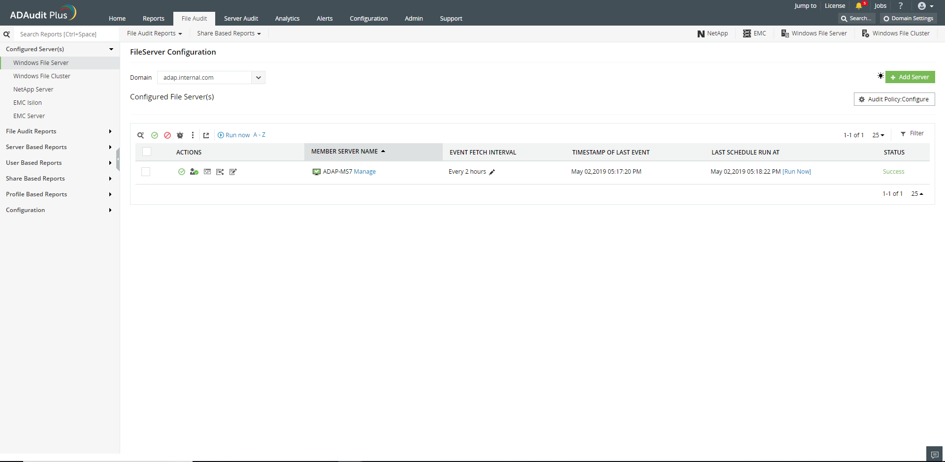 Troubleshooting | Agent guide | ADAudit Plus