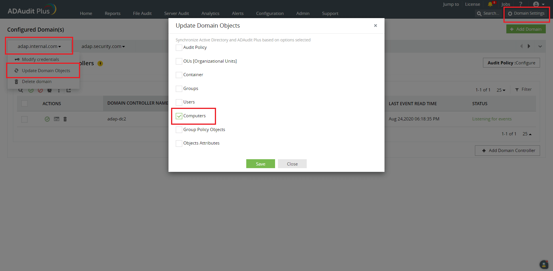 Troubleshooting | EMC Isilon guide | ADAudit Plus