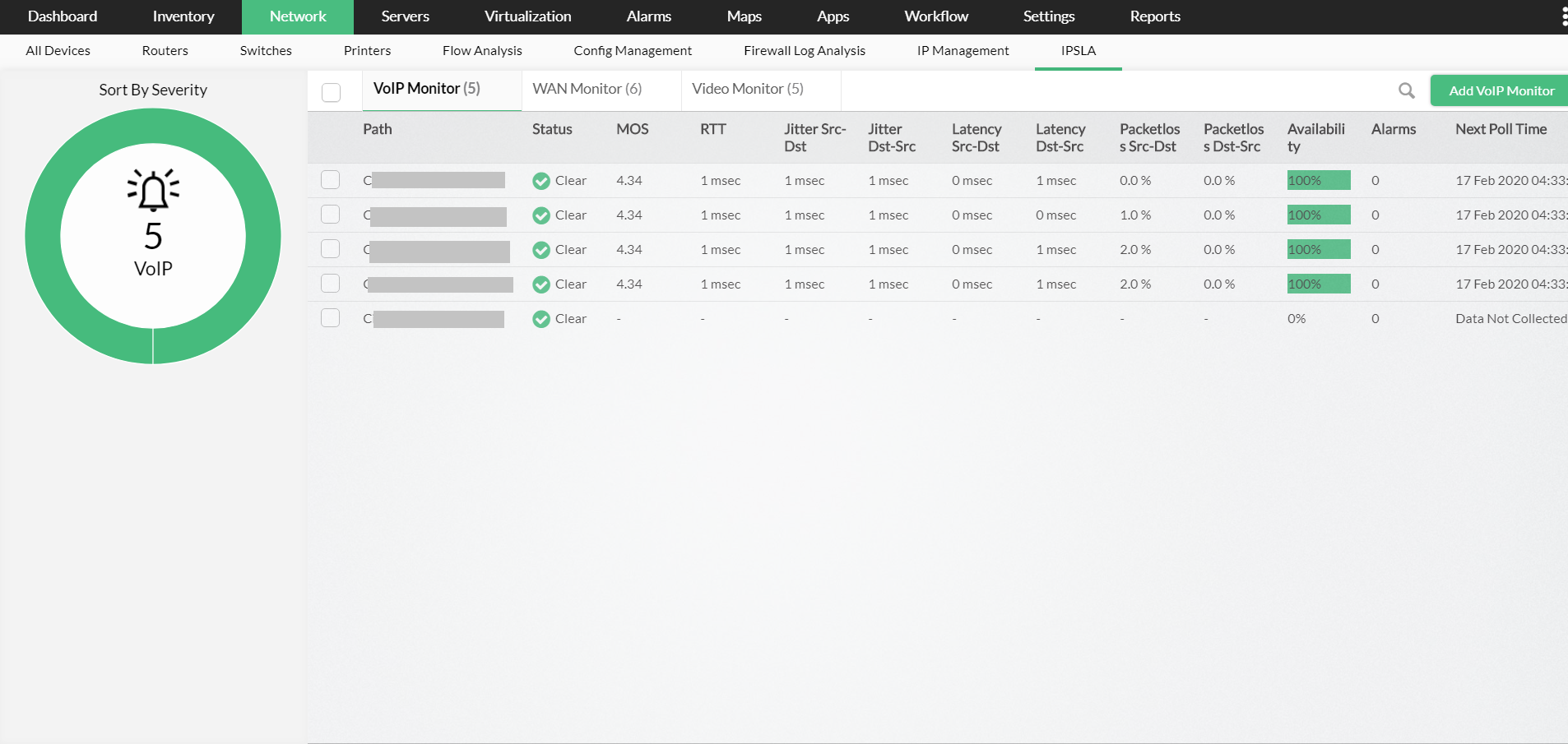 IP SLA监视器 | IP SLA监视工具 - ManageEngine OpManager IP SLA监视器 | IP SLA监视工具 - ManageEngine OpManager