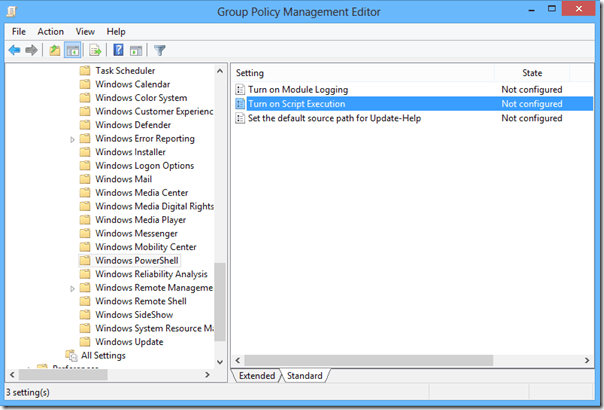 启用powershell Applications Manager User Guide