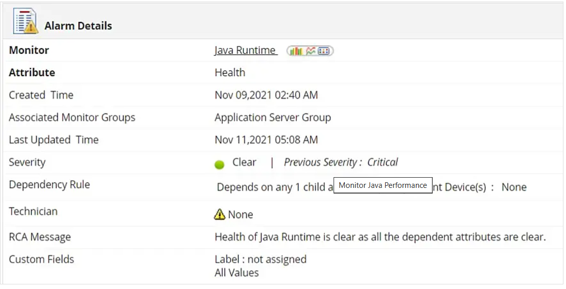 Java性能监控 Java性能监控工具 Java应用程序性能监控 Manageengine Applications Manager