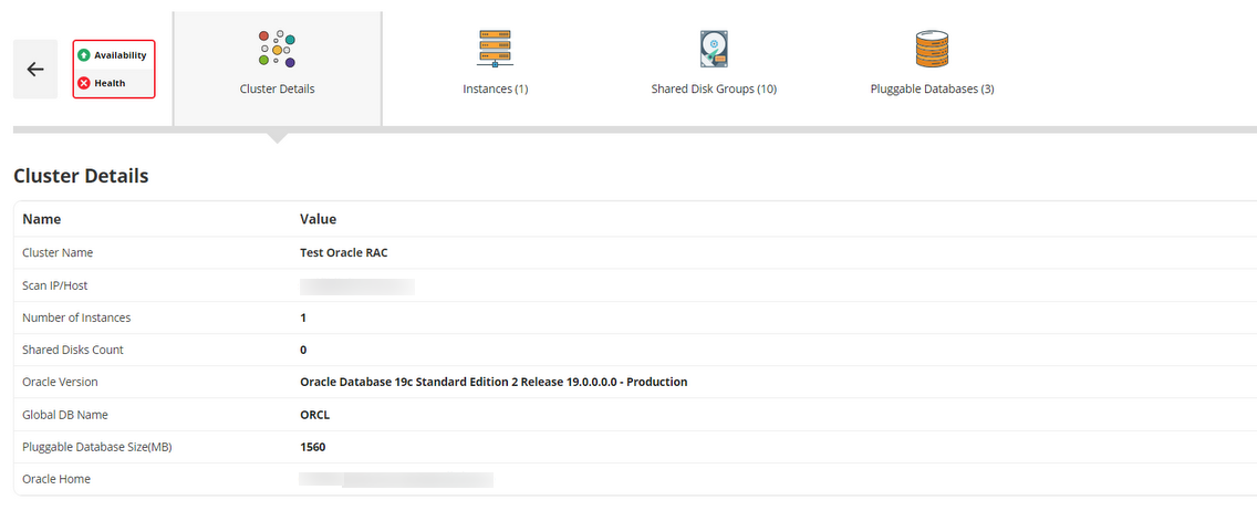 Oracle Rac Monitoring Software Manageengine Applications Manager 7560