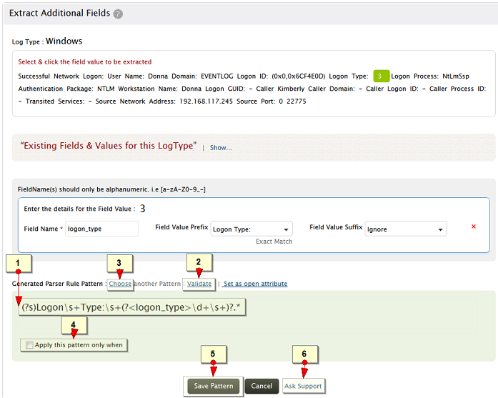 Supported Log Formats - Process Custom Log Formats