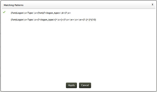Supported Log Formats - Process Custom Log Formats