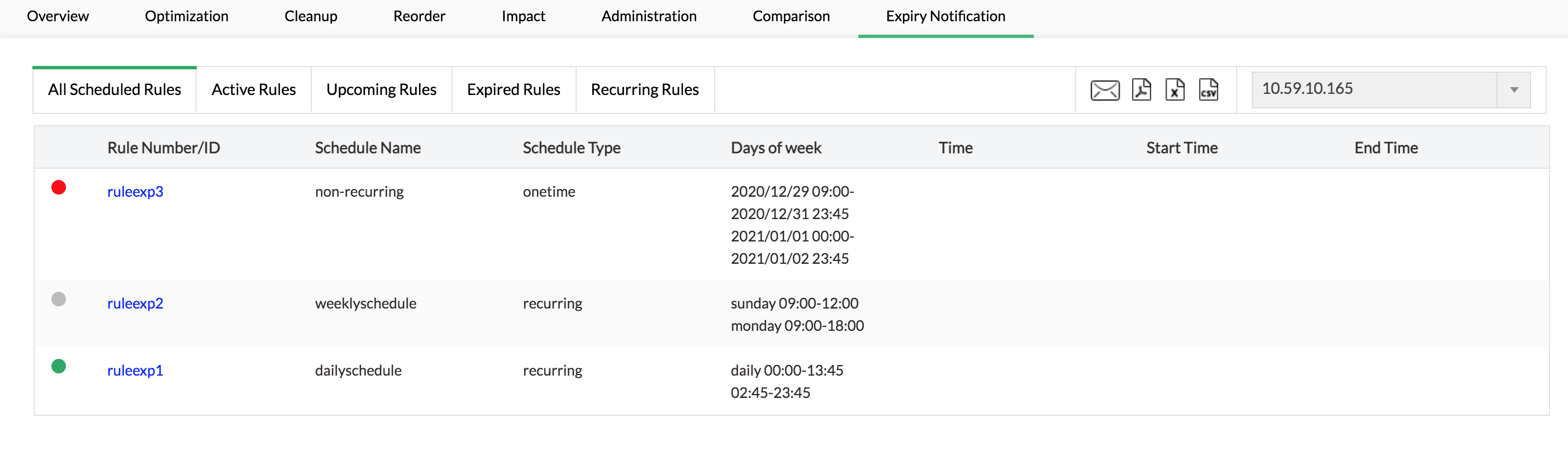 Firewall rule clean up and expiration notification tool | ManageEngine ... Firewall rule clean up and expiration notification tool | ManageEngine ...