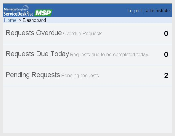 Mobile Client - ManageEngine ServiceDesk Plus MSP