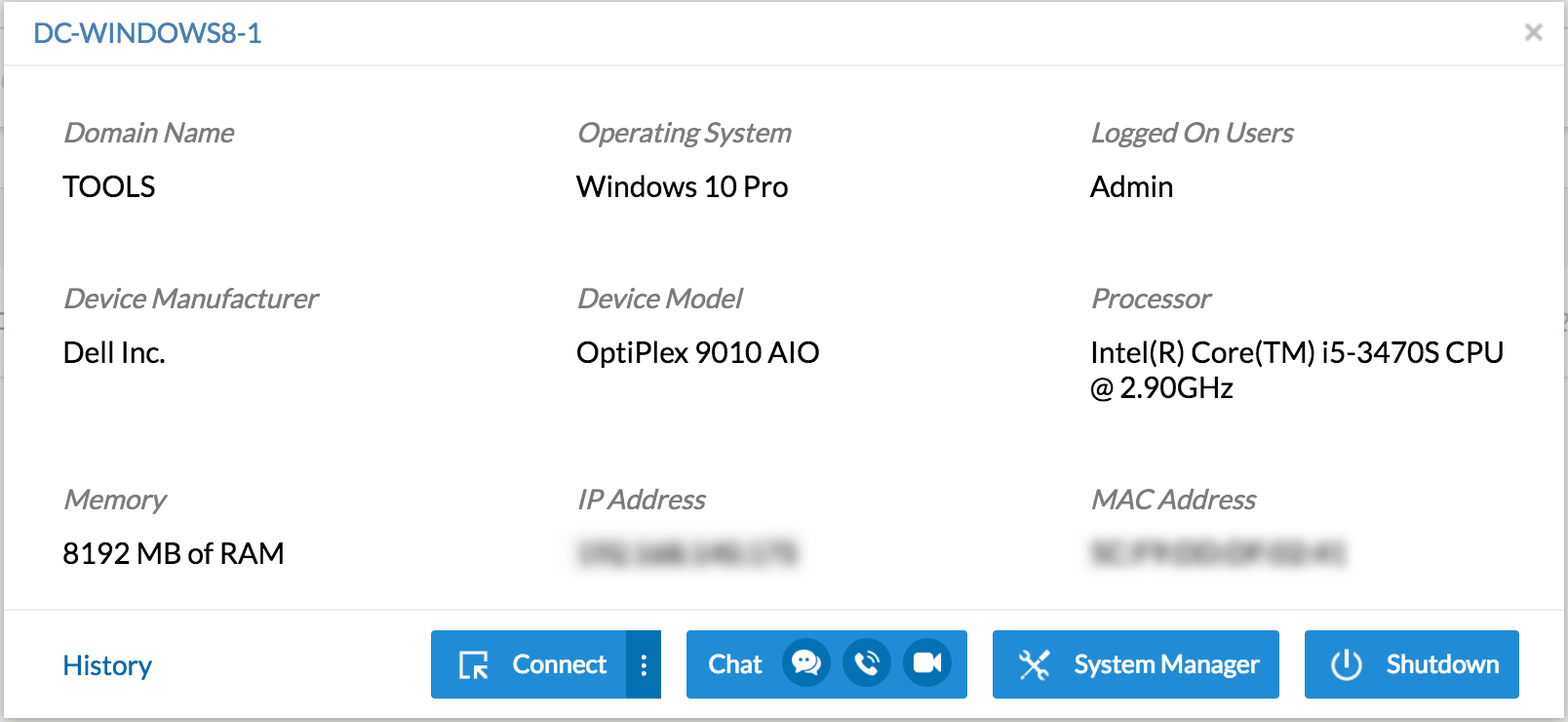 远程关机 电源管理 Manageengine Remote Access Plus