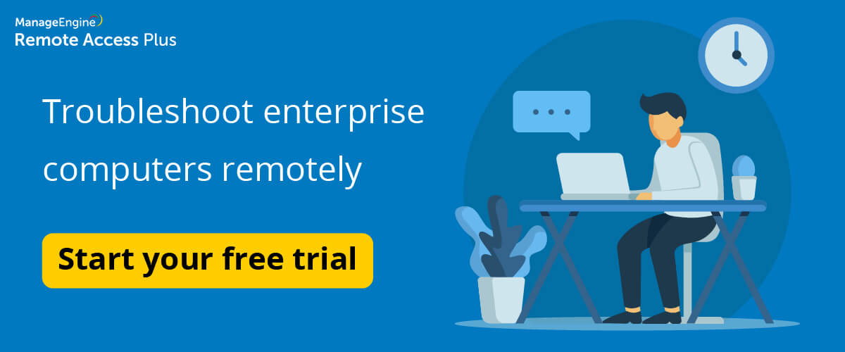 多监视器远程桌面 如何使用多个显示器进行远程桌面连接？ Manageengine Remote Access Plus
