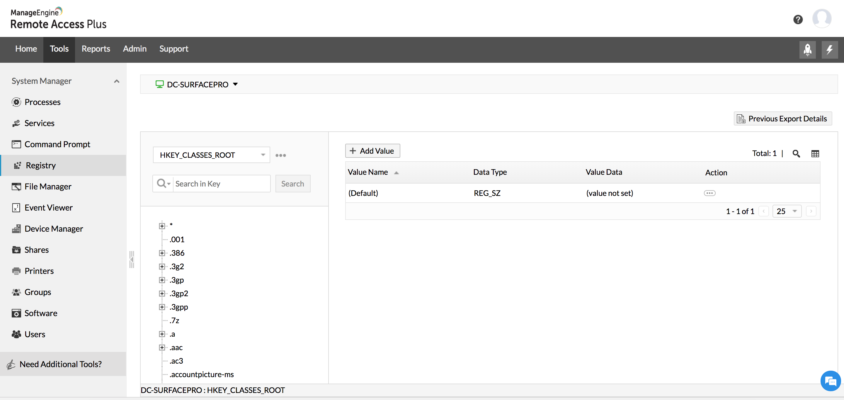 远程注册工具| 远程访问注册表| 远程访问 - ManageEngine Remote Access Plus 远程注册工具| 远程访问注册表| 远程访问 - ManageEngine Remote Access Plus
